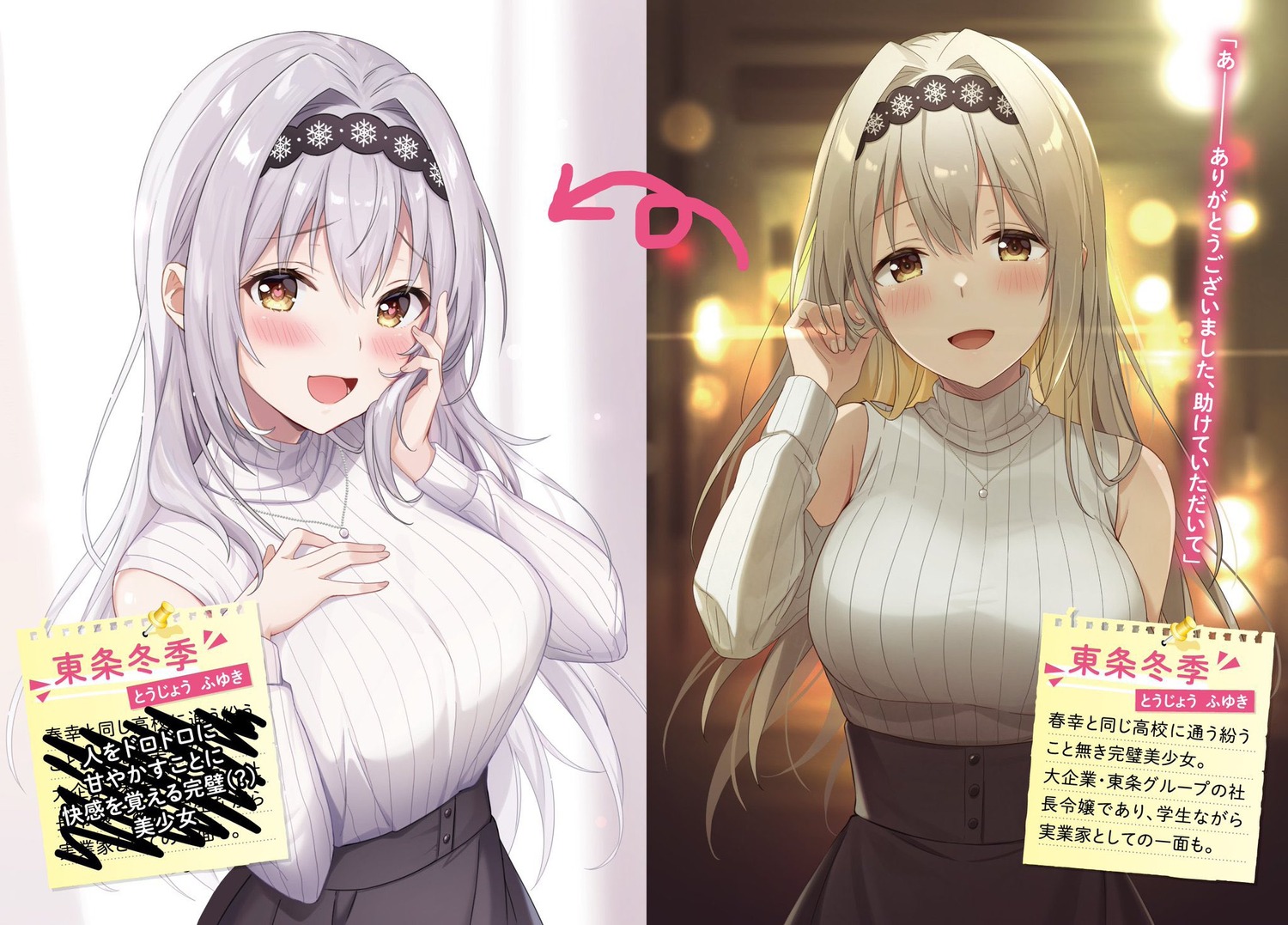 azuki yui kyou mo ikite te erai! tojo touki sweater | #1086598 | yande.re